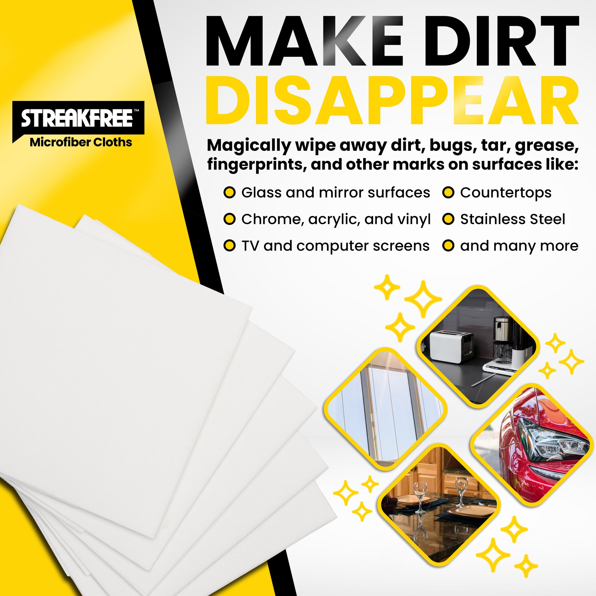 STREAKFREE® Original Microfiber Cleaning Cloths – StreakFree USA