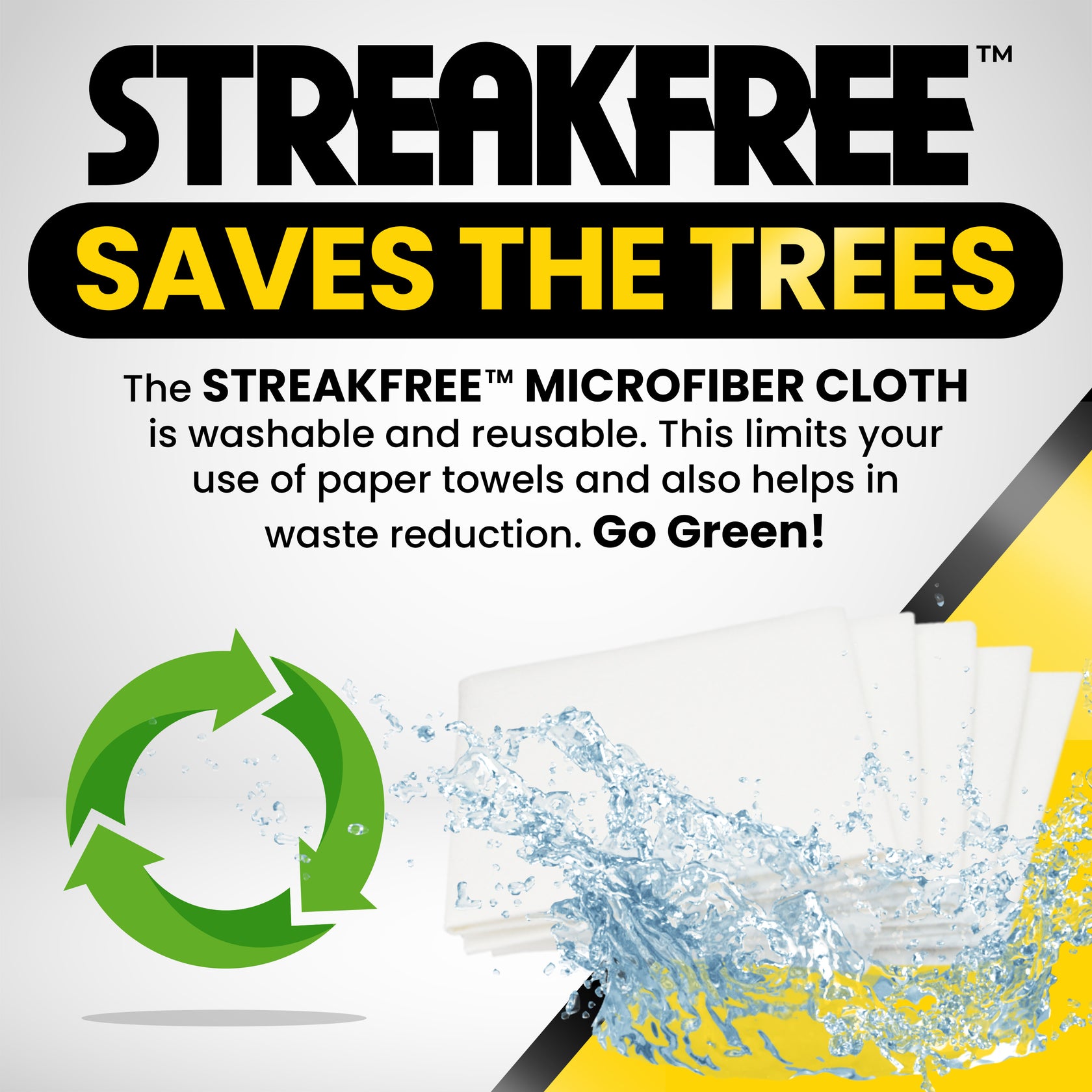 STREAKFREE® Original Microfiber Cleaning Cloths – StreakFree USA
